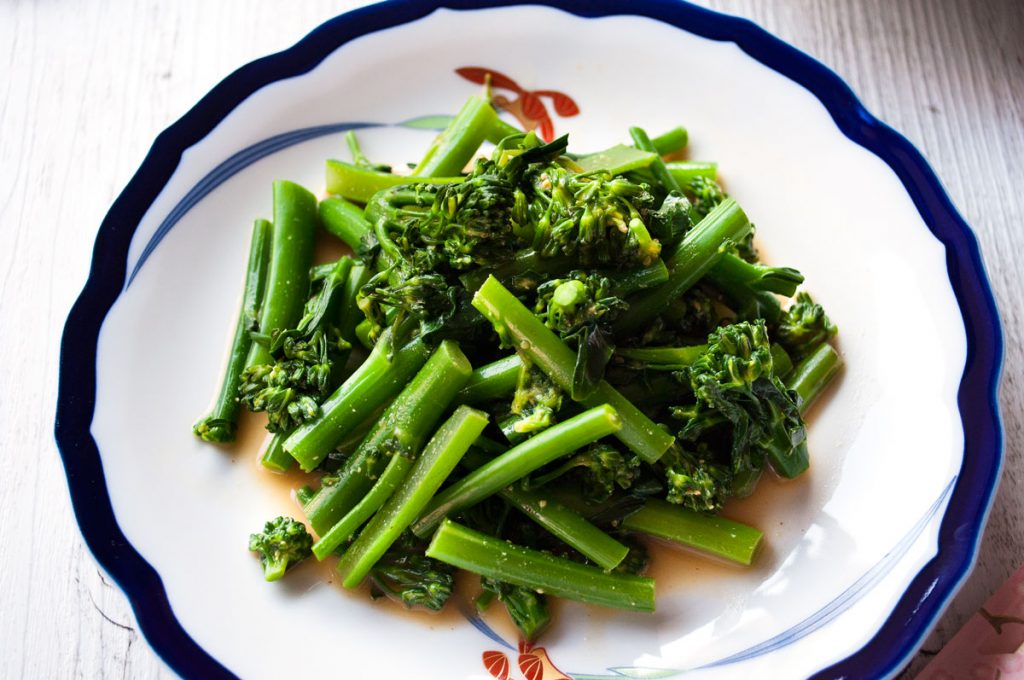Broccolini Karashi-ae (Mustard Dressing) - RecipeTin Japan