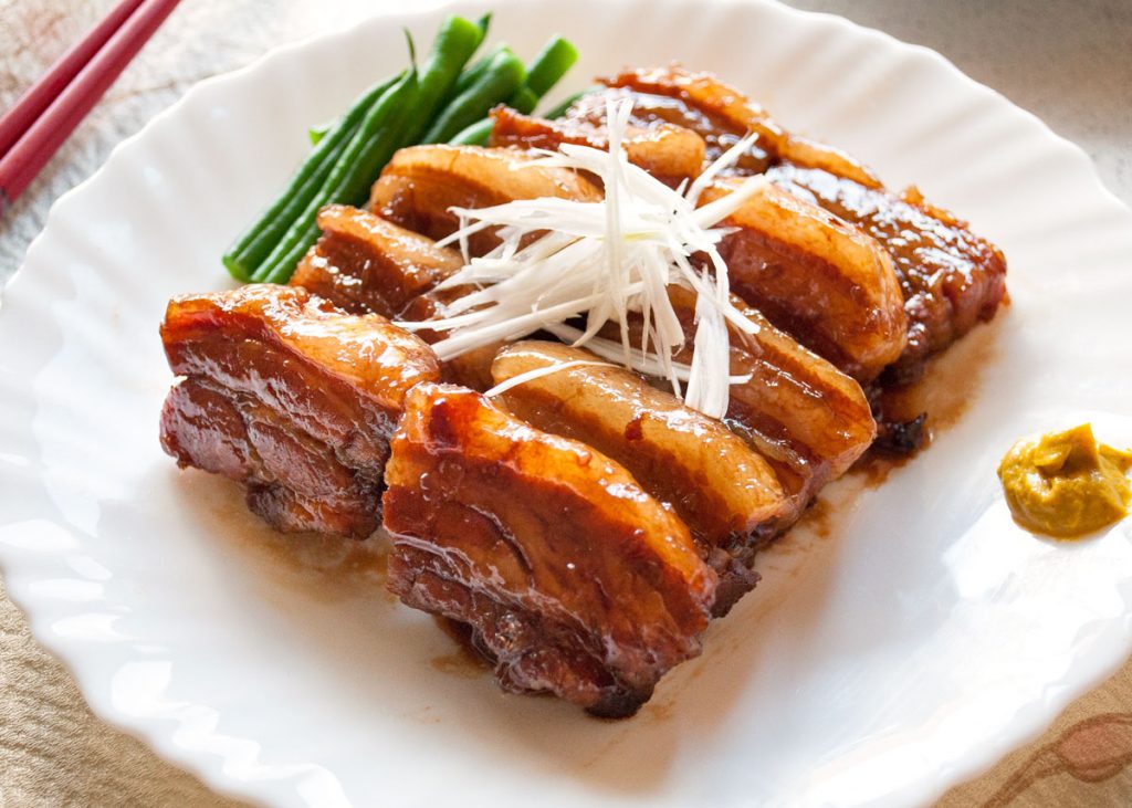 Kakuni (Japanese Simmered Pork Belly) - RecipeTin Japan