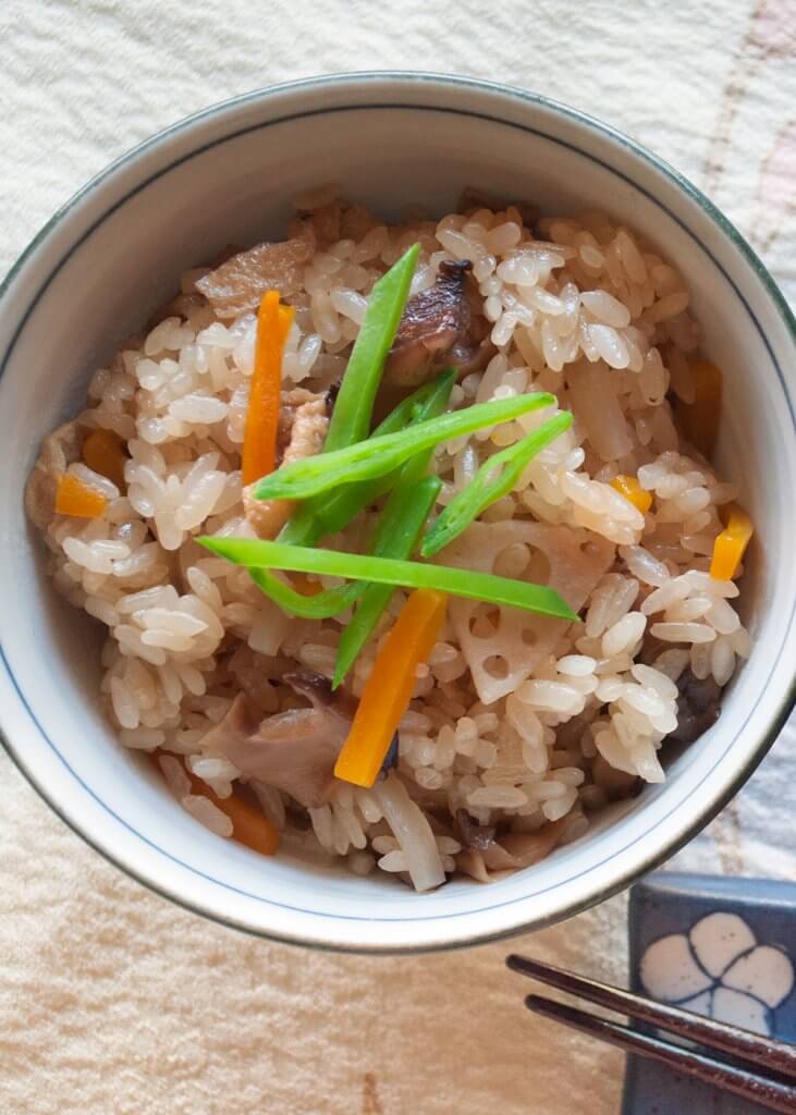 Gomoku Gohan (Japanese Mixed Rice) - RecipeTin Japan