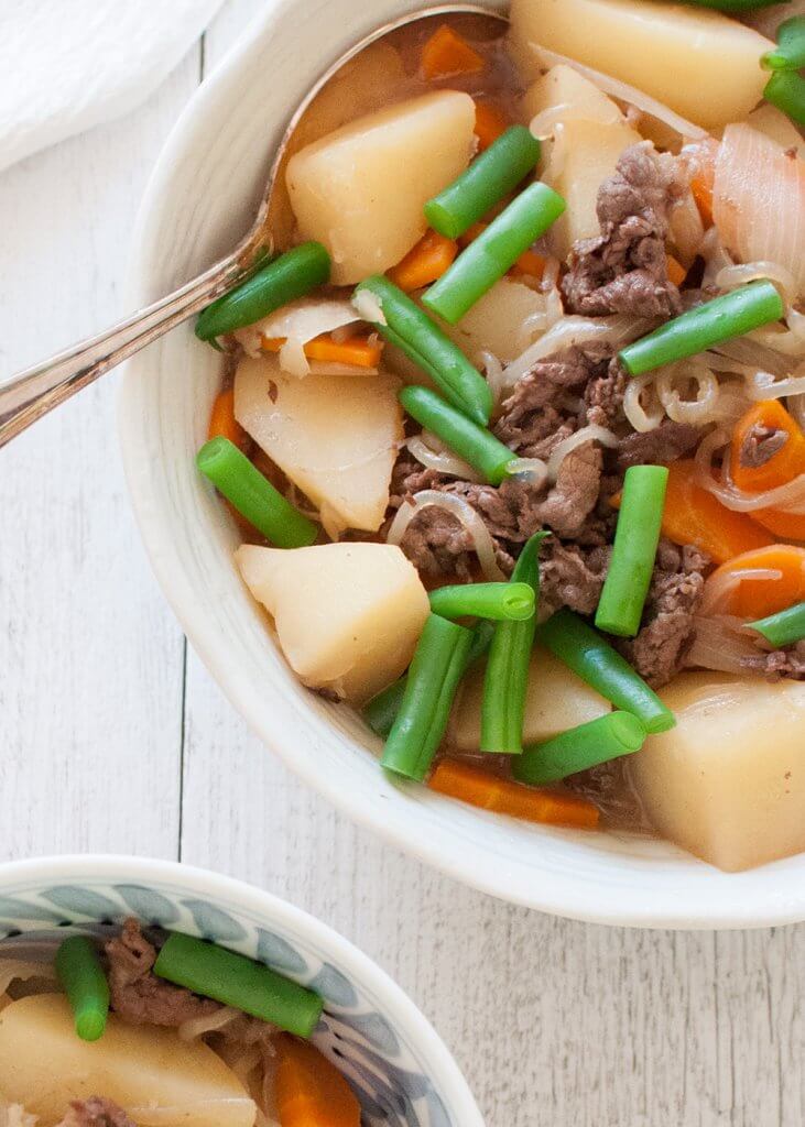 Japanese Meat and Potato Stew (Nikujaga) - RecipeTin Japan