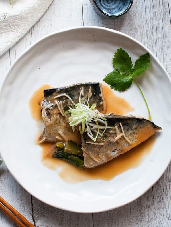 Simmered Mackerel in Miso - RecipeTin Japan
