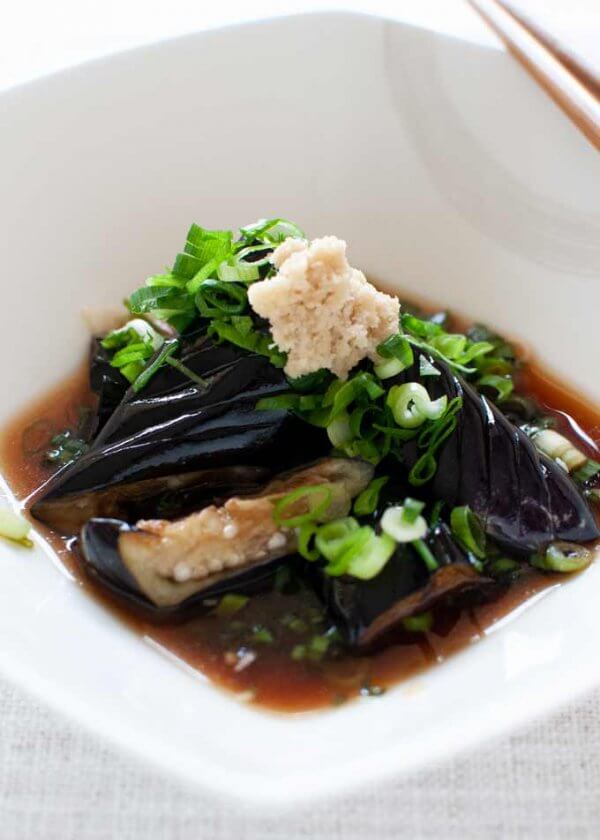 Japanese Fried Eggplant (Agedashi Nasu) - RecipeTin Japan