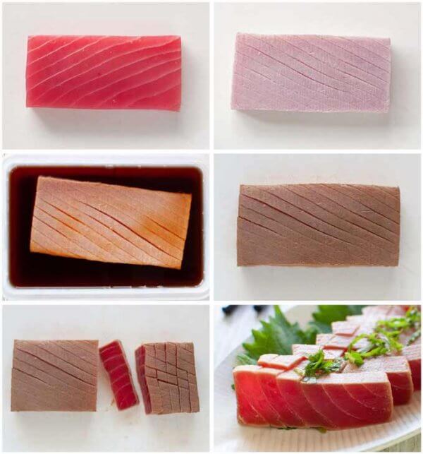 Marinated Sashimi Tuna - RecipeTin Japan