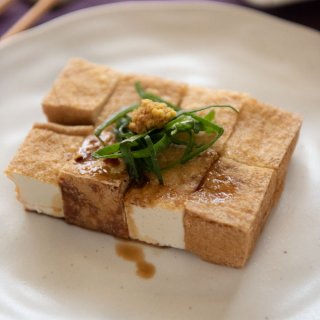 Home-made Atsuage (Deep Fried Tofu) - RecipeTin Japan