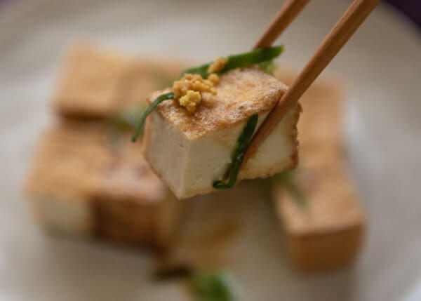 Home-made Atsuage (Deep Fried Tofu) - RecipeTin Japan
