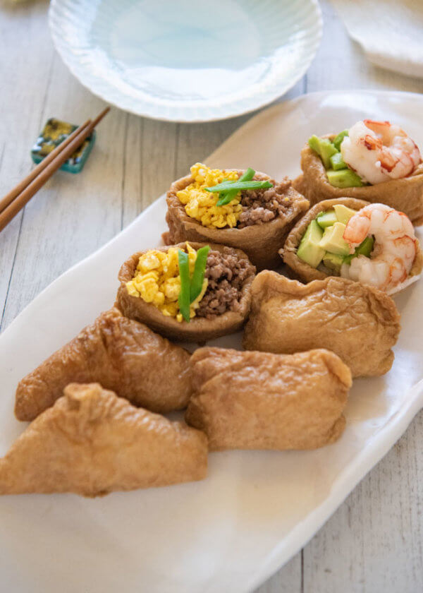 Home-made Inari Sushi (Inarizushi) - RecipeTin Japan