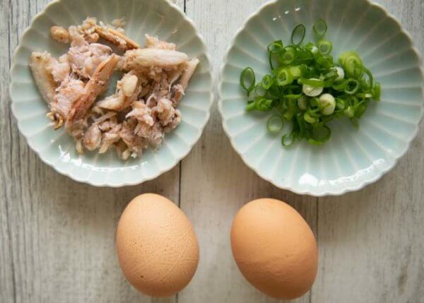 Crab Omelette on Rice (Tenshinhan) - RecipeTin Japan