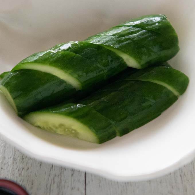Japanese Pickled Cucumbers – two ways - RecipeTin Japan