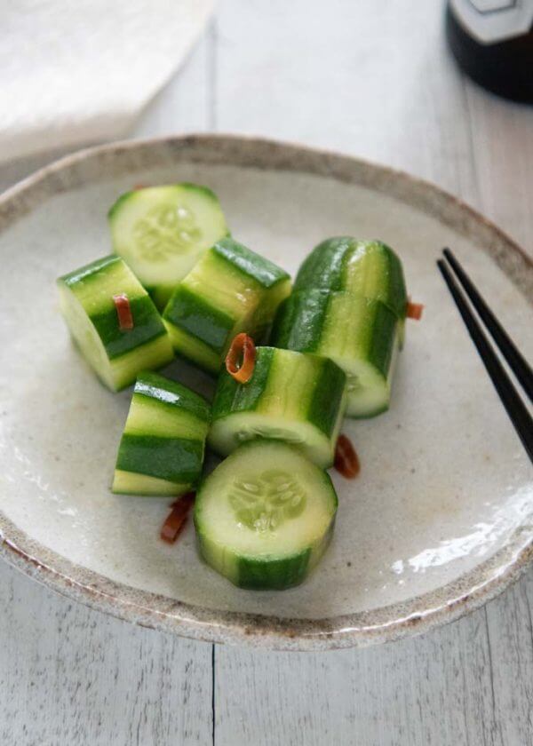 Japanese Pickled Cucumbers – two ways - RecipeTin Japan