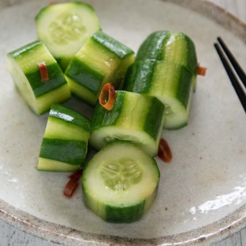 Japanese Pickled Cucumbers – two ways - RecipeTin Japan