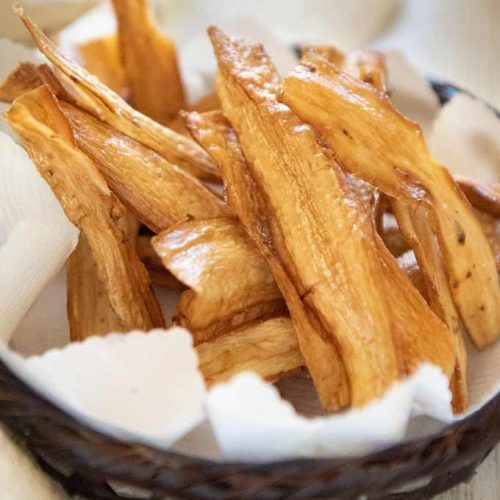 Burdock Chips (Gobō Chips) - RecipeTin Japan
