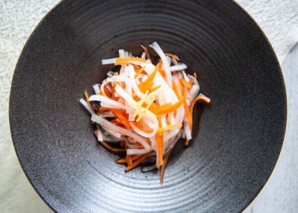 Pickled Carrot and Daikon Recipe (Kōhaku Namasu) - RecipeTin Japan