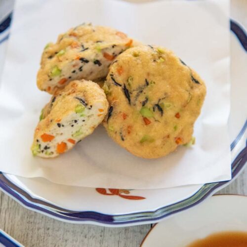 Fried Tofu Patties (Ganmodoki) - RecipeTin Japan