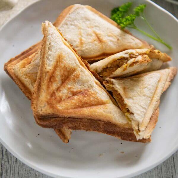 Japanese Curry Jaffles - RecipeTin Japan