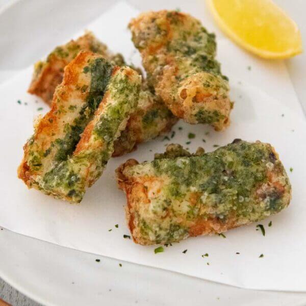 Chikuwa Fish Cake Tempura (Chikuwa Isobe-age) - RecipeTin Japan