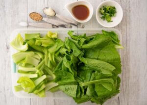 Mustard Green Namul - RecipeTin Japan