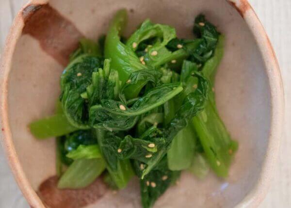 Mustard Green Namul - RecipeTin Japan