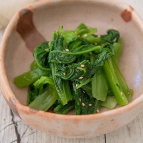 Mustard Green Namul - RecipeTin Japan