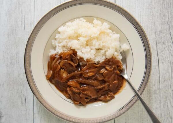 Hayashi Rice (Hashed Beef with Rice) - RecipeTin Japan