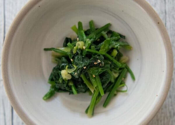 Mustard Green Namul - RecipeTin Japan