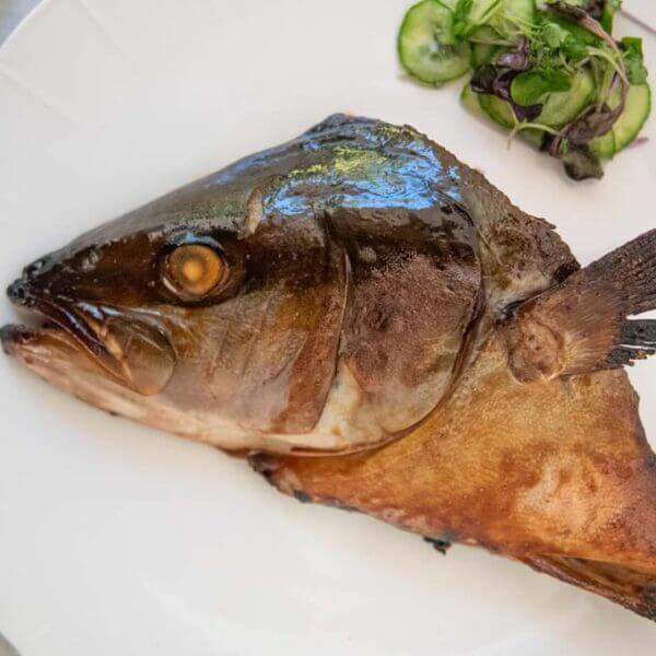 Baked Kingfish Head with Soy Glaze (Kingfish Tsukeyaki) - RecipeTin Japan