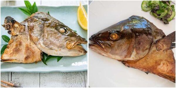 Baked Kingfish Head with Soy Glaze (Kingfish Tsukeyaki) - RecipeTin Japan
