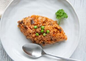 Japanese Chicken Rice (Ketchup Chicken Fried Rice) - RecipeTin Japan