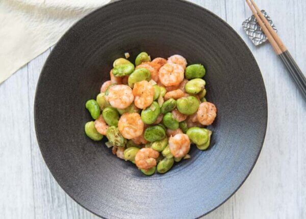 Broad Bean and Prawn Stir Fry - RecipeTin Japan