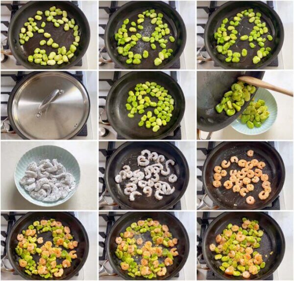 Broad Bean and Prawn Stir Fry - RecipeTin Japan