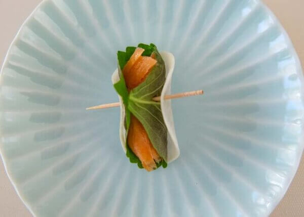 Smoked Salmon Appetiser Bites Wrapped in Turnip - RecipeTin Japan