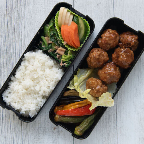 Bento Box - Meatball Bento - RecipeTin Japan