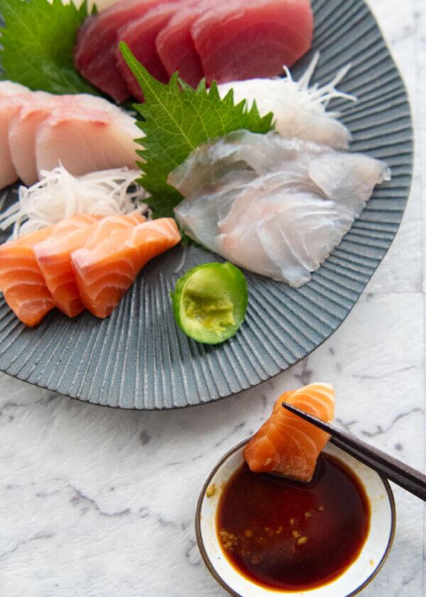 Sashimi (Sliced Raw Fish) - RecipeTin Japan