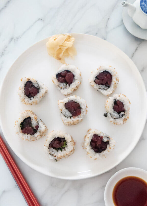 Spicy Tuna Rolls - RecipeTin Japan