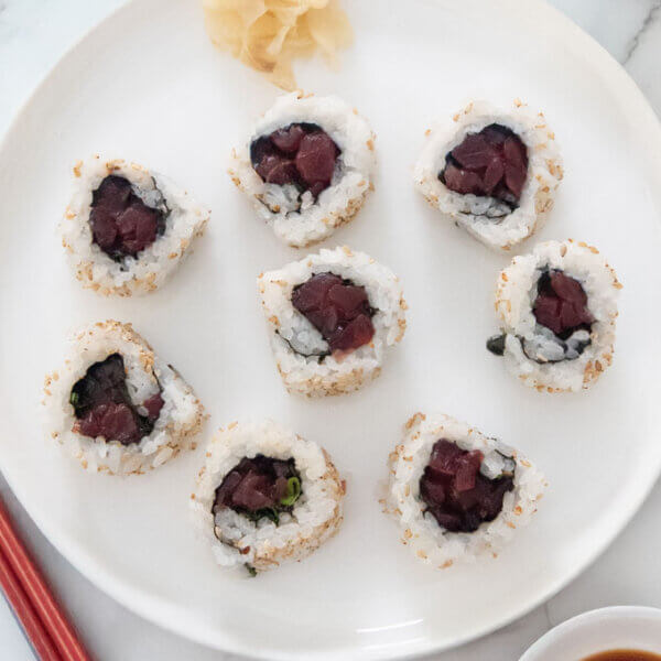 Spicy Tuna Rolls - RecipeTin Japan