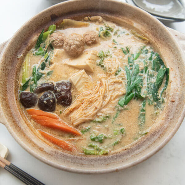Spicy Sesame Soy Milk Hot Pot - RecipeTin Japan