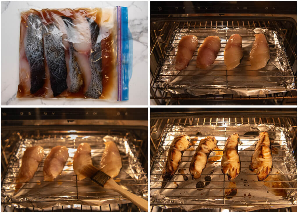 Yūan-style Grilled Fish (Yūan Yaki Fish) - RecipeTin Japan