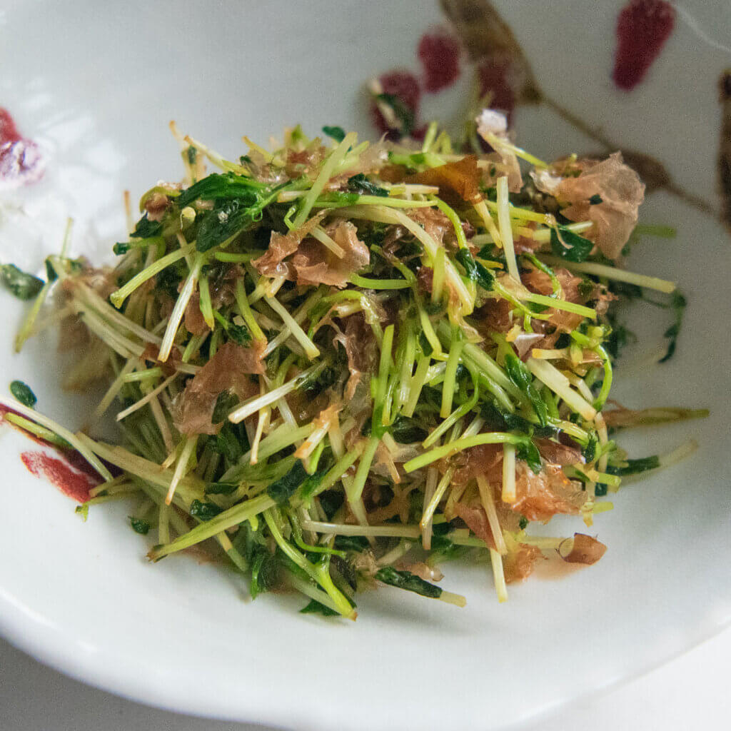 Stir-fried Snow Pea Sprouts - RecipeTin Japan
